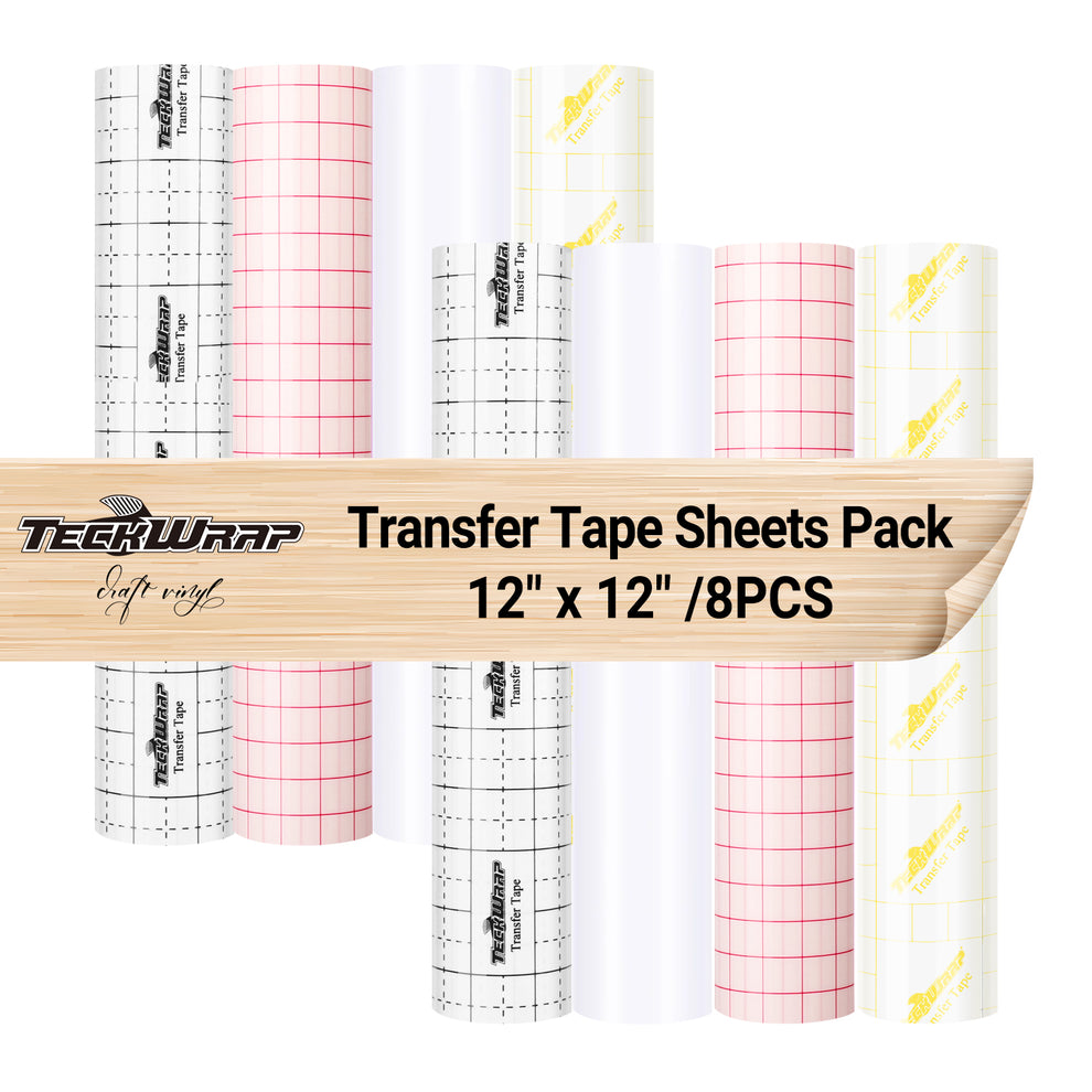 Transfer Tape Sheets Pack – Global-Teckwrapcraft