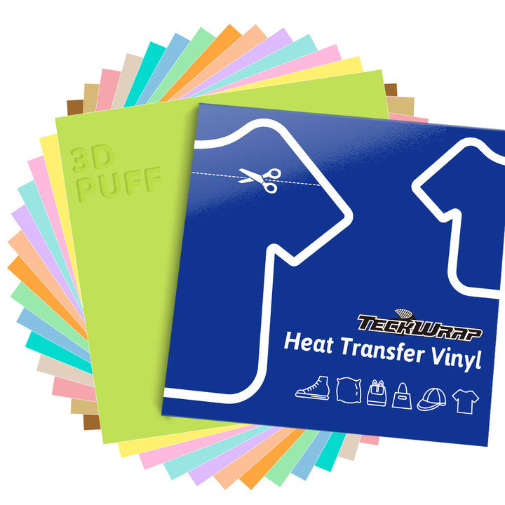 Puff HTV Sheets Pack – Global-Teckwrapcraft